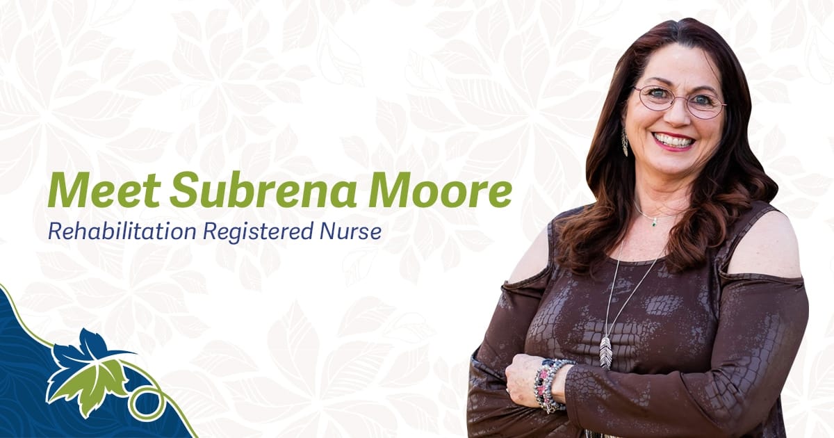 Meet Subrena Moore, Rehabilitation Registered Nurse - GracePointe